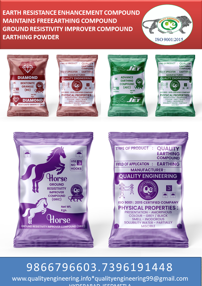 Earthing Chemical Powder Manufacturers In Guntur, Earthing Chemical ...